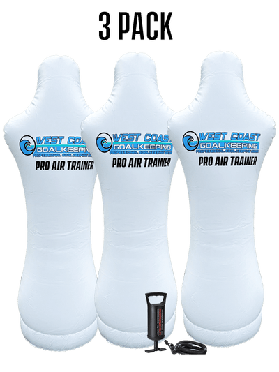 West Coast Goalkeeping Inflatable Air Trainer 3 Pack