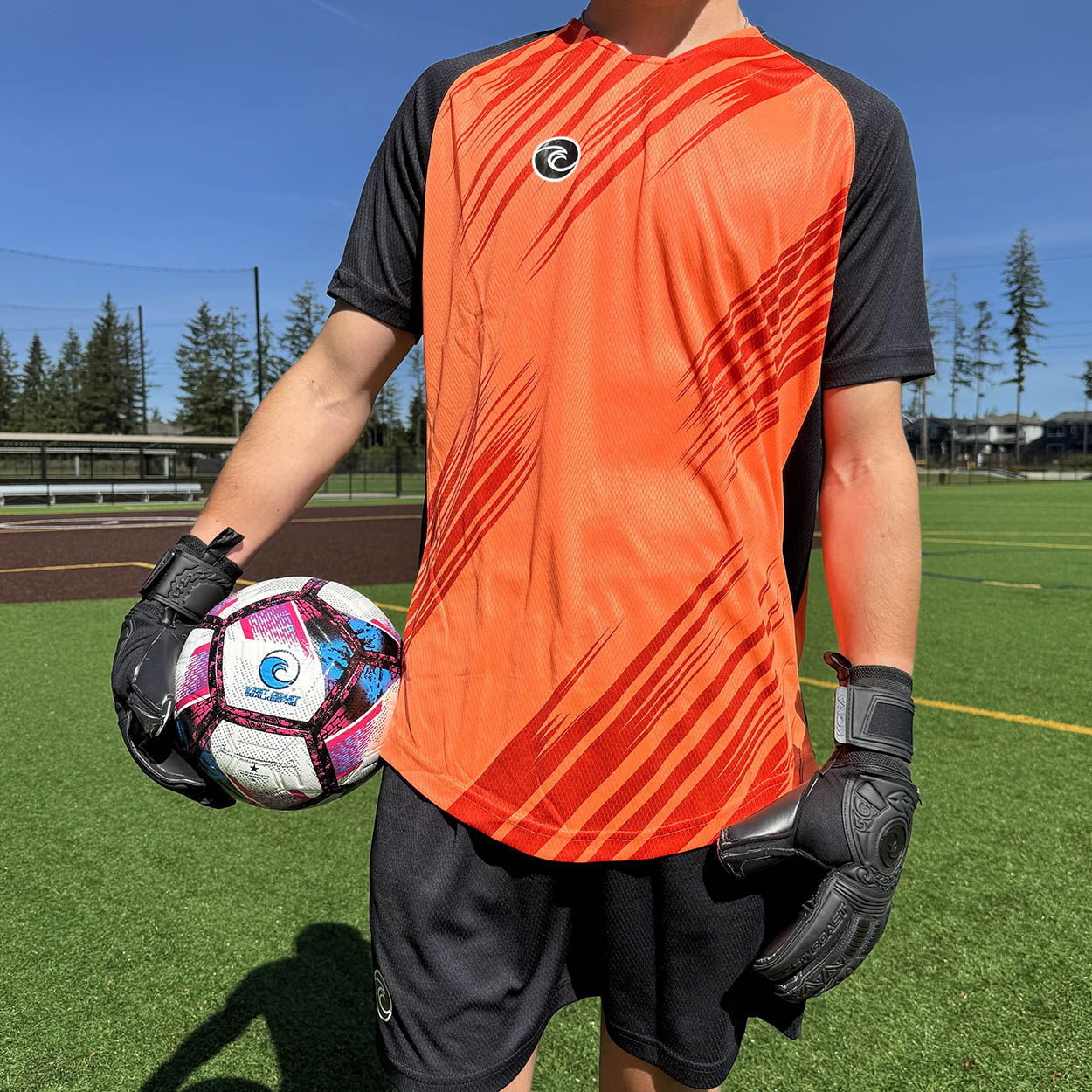 Rival Orange Goalkeeper Kit - West Coast Goalkeeping
